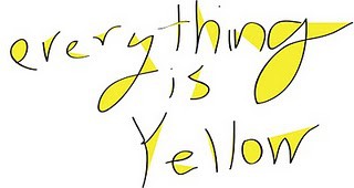 The Musings: It was all yellow...
