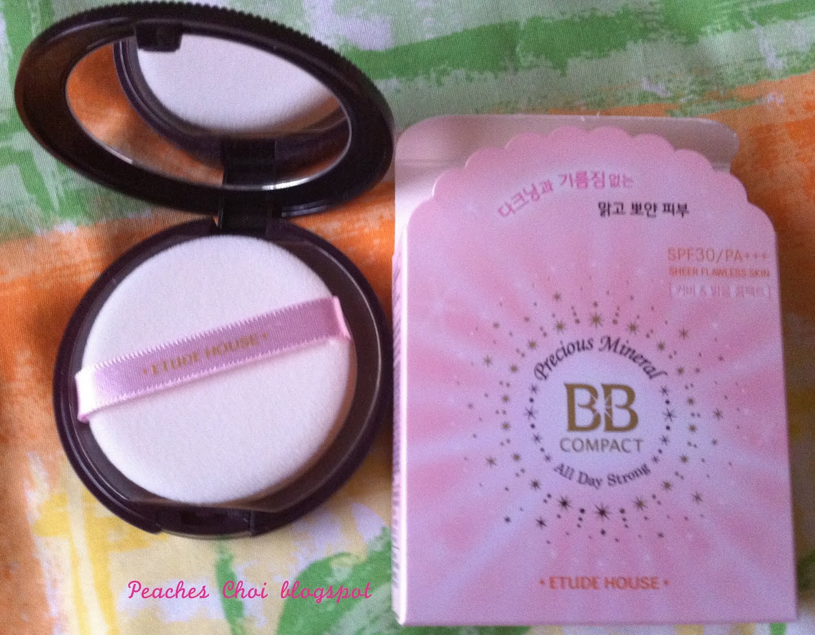 Peaches Choi * ★ * .: Etude House Precious Mineral BB Compact (General ...