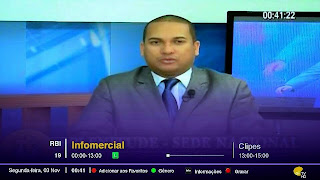 RBI substitui a MIX TV no Canal 16 UHF | TVs do RJ