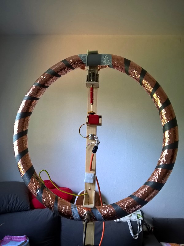 Klausis Blog: Helically Wound Magnetic Loop Antenna