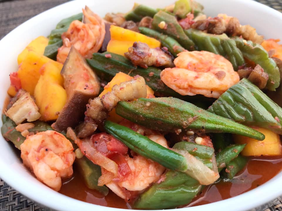 Pinakbet with Pork, Shrimp and Bagoong