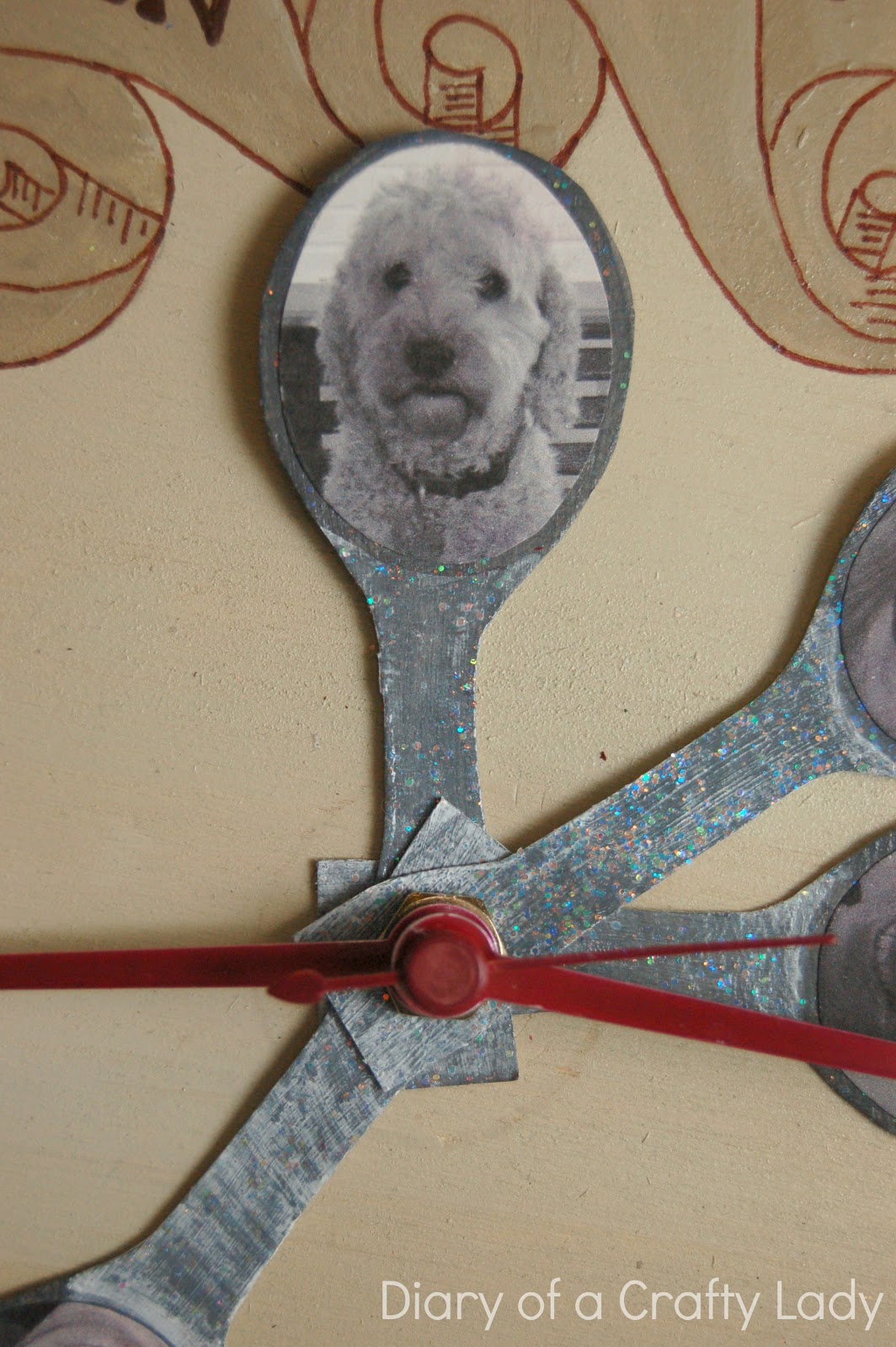 Diary of a Crafty Lady: Harry Potter Weasley Family Clock