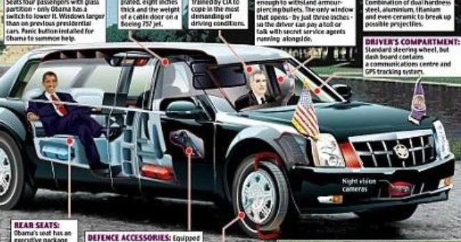 Inilah Mobil Super Canggih Presiden Amerika Yang Tidak Kamu Ketahui