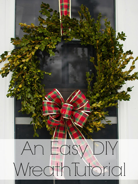 Merry Making: An Easy DIY Wreath Tutorial - Pine Street Days