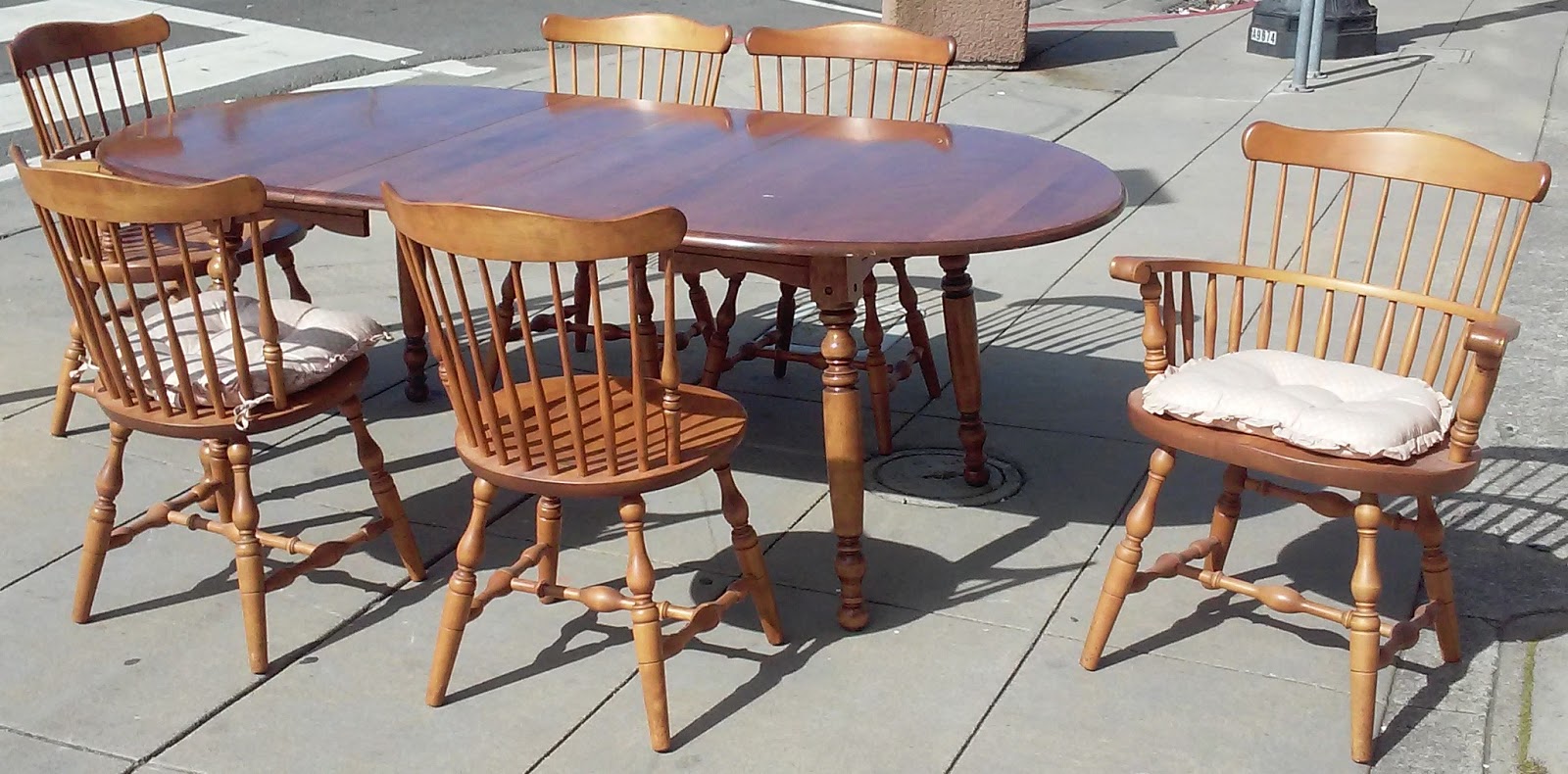 UHURU FURNITURE & COLLECTIBLES: SOLD #12535 S. Brent & Bros. Colonial ...