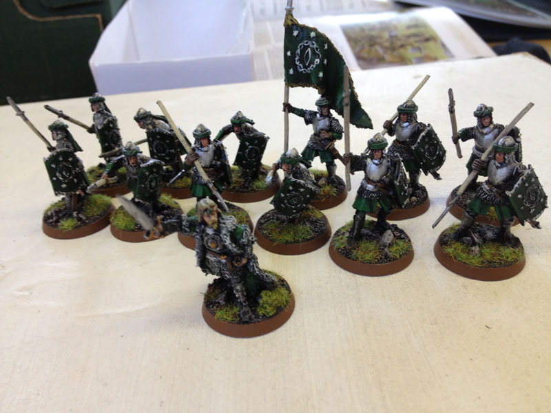 East Grinstead Wargaming Sussex: Hobbit SBG - Arnor vs Hunter Orcs
