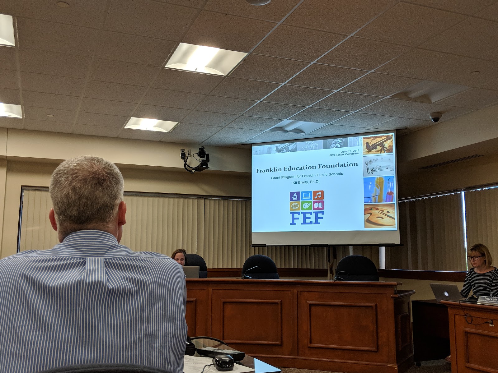 Franklin Matters: Live reporting: School Committee - June 12, 2018