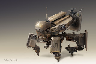 Sean's Sketchbook: Trying out Mech Design