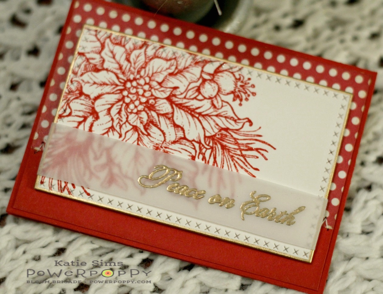 Inky Peach Designs: Happy Power Poppy Friday with Power & Spark!