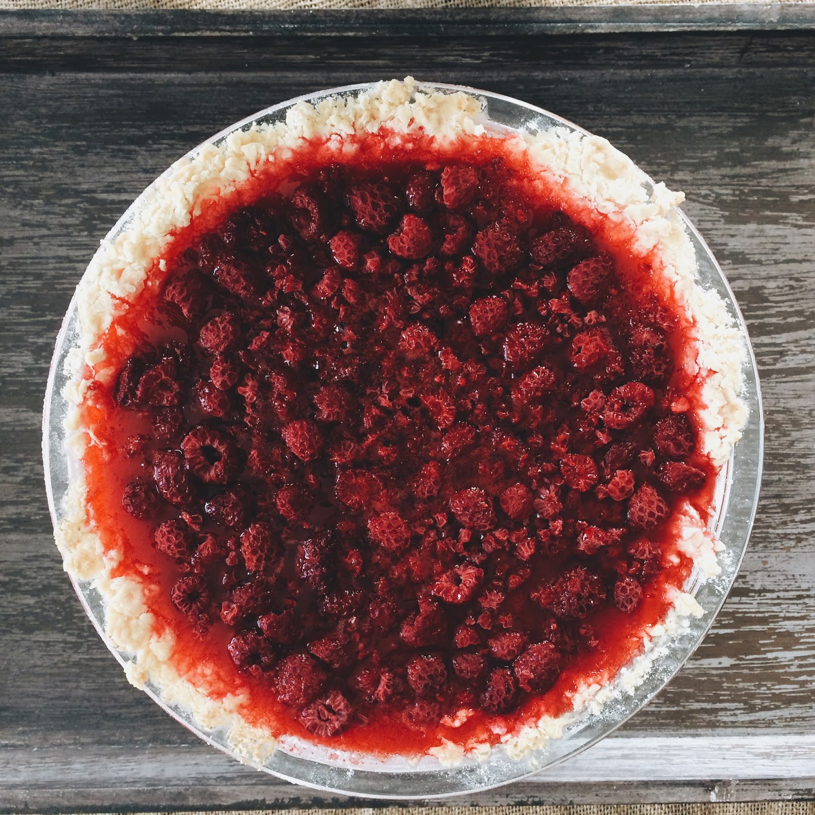 For The Love of Baking.: Raspberry Pie