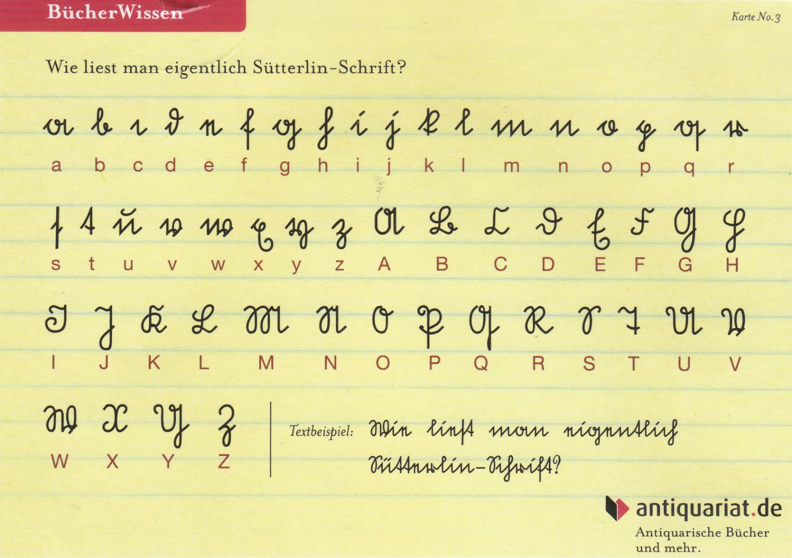 Brane & Nina: Germany: Sütterlin script