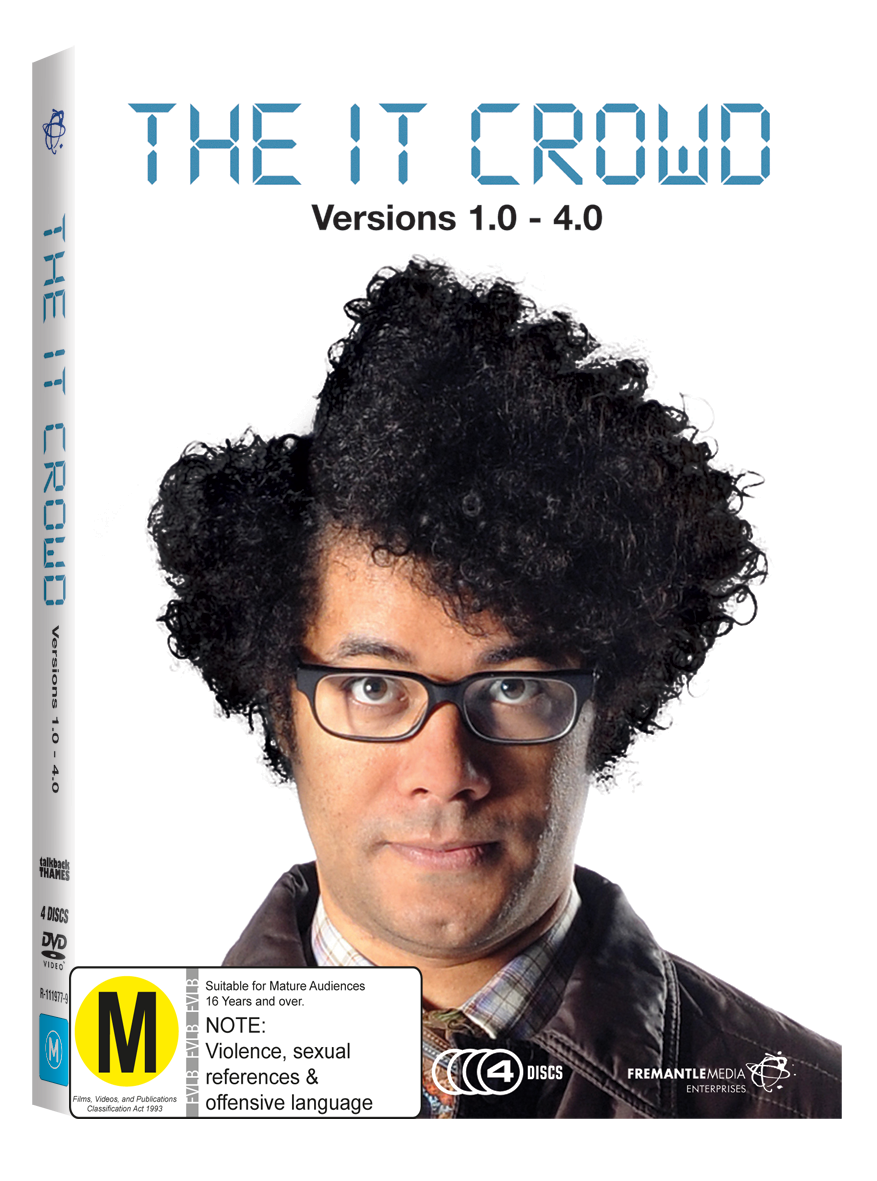 At Darren's World of Entertainment: The IT Crowd: Version 4.0 DVD Review