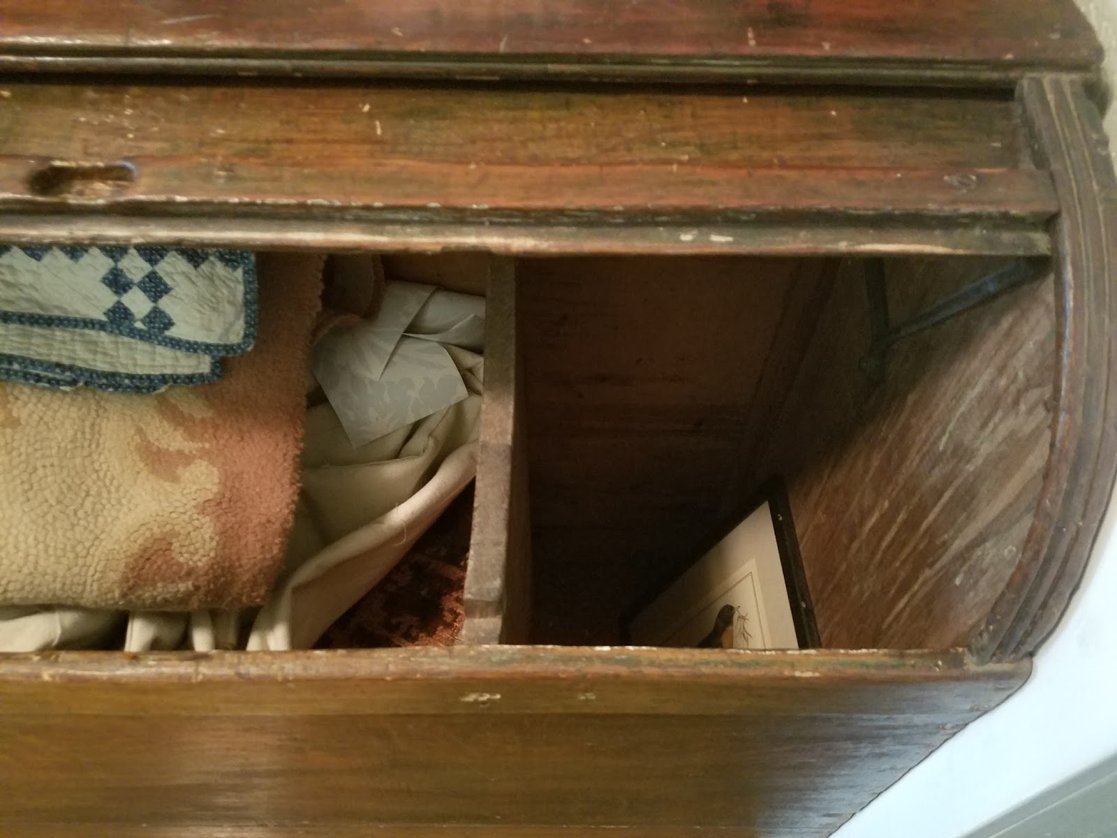 Windmill Farm: Antique Farm Grain Bins and Pie Safes Used As Furniture