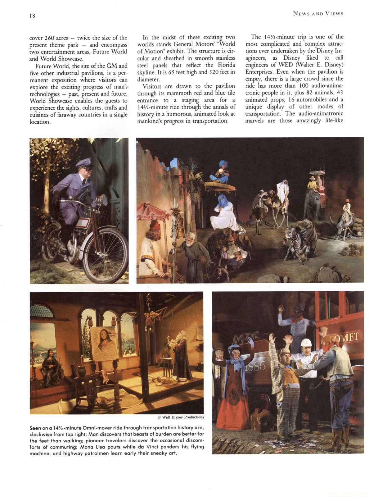 Vintage Disneyland Tickets: News and Views - Fall 1982