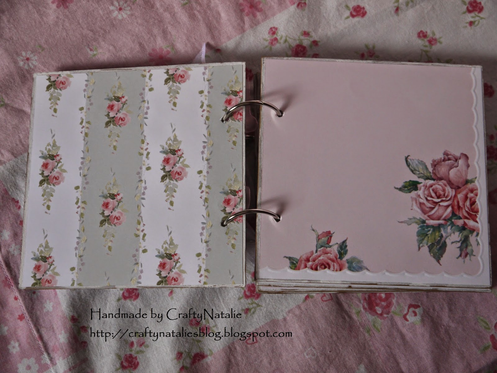 CraftyNatalie's Blog!: 6x6 wedding Mini book