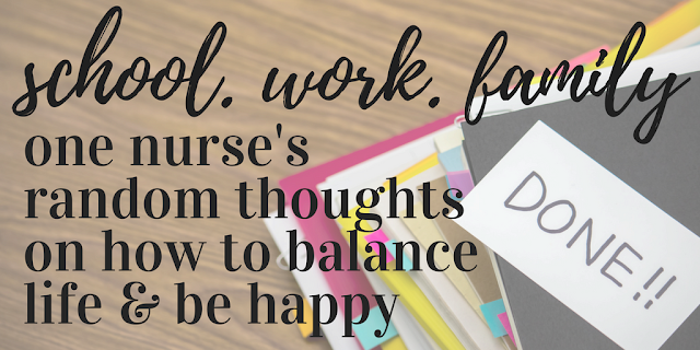 Nurse Nacole Nursing Resources: Balancing School, Work & Family