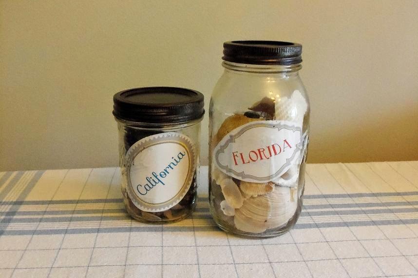 Green & Gardenia: simple & inspiring: Shell Jars