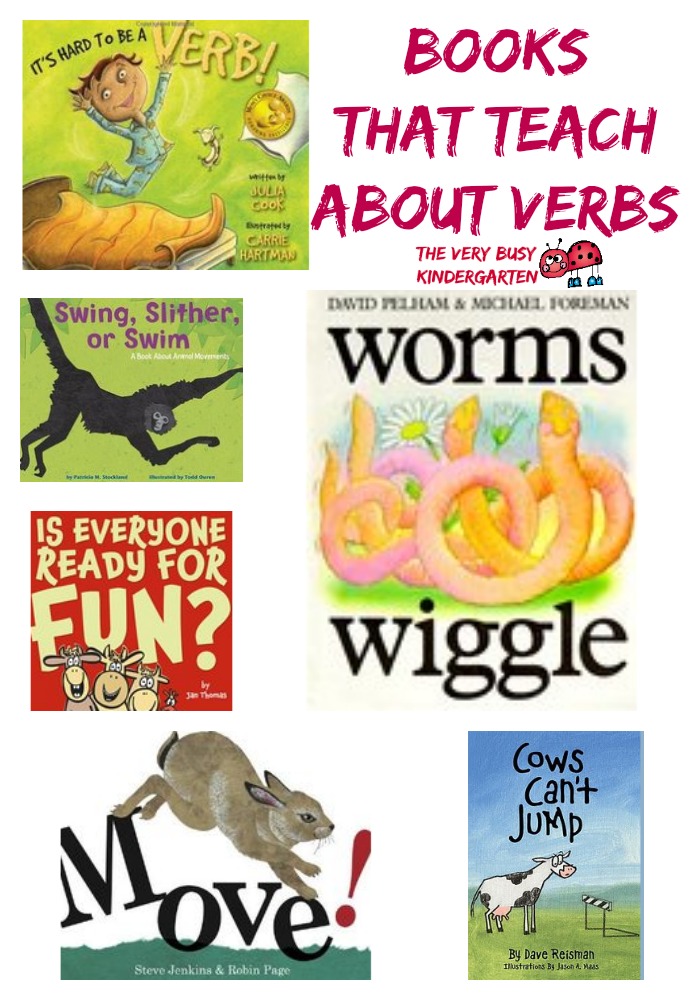 The Very Busy Kindergarten: Teaching Verbs to First Graders