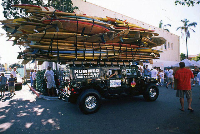 Surfski et Vaa à Huahine: Surfmobile