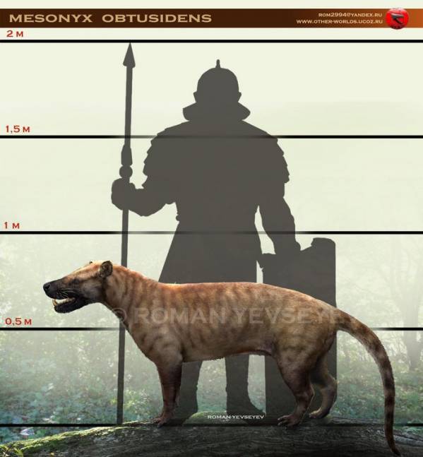 Escenarios prehistóricos: Mesonyx