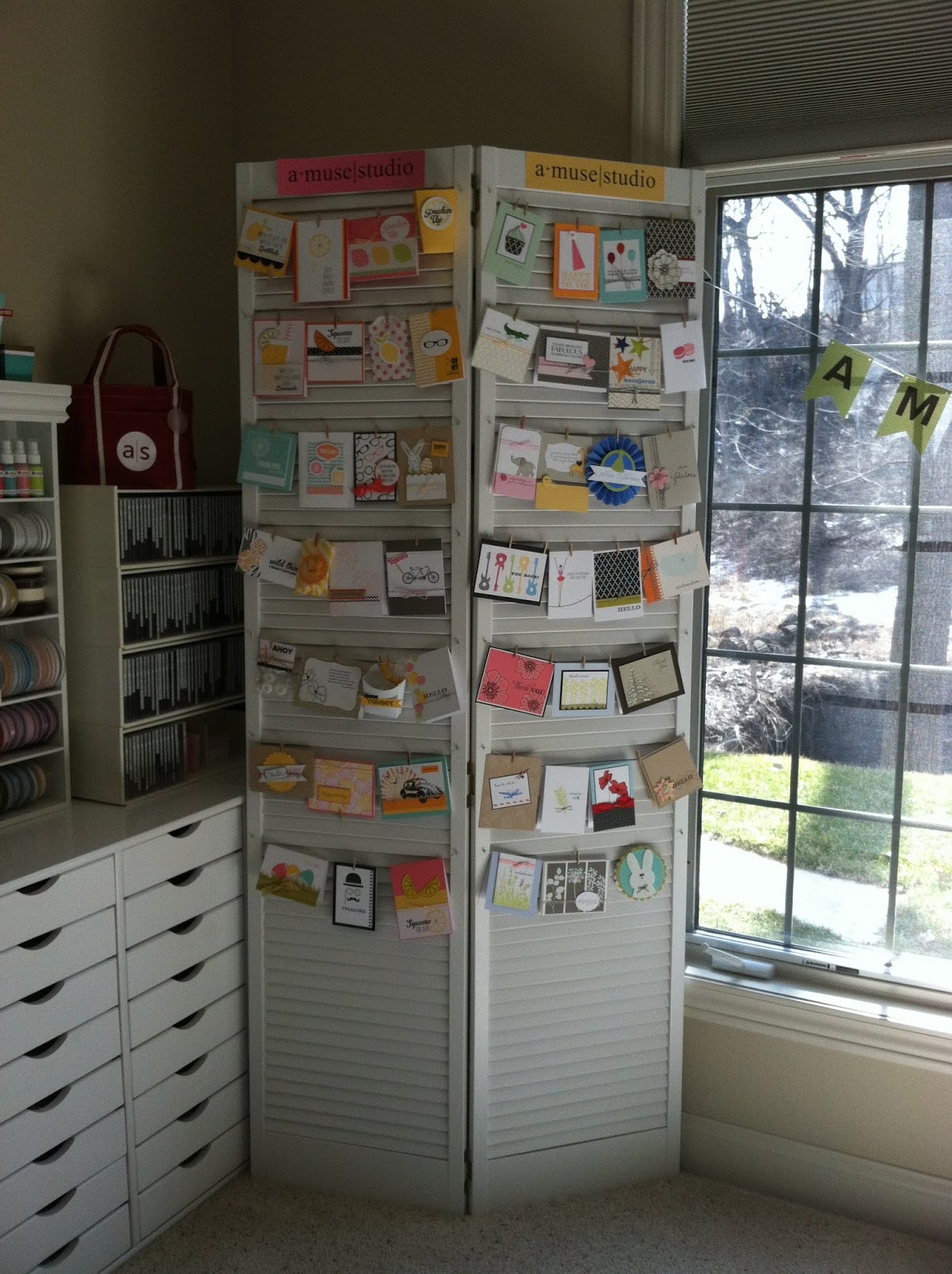 Let's Make A Card!: Amuse Studio Card Display