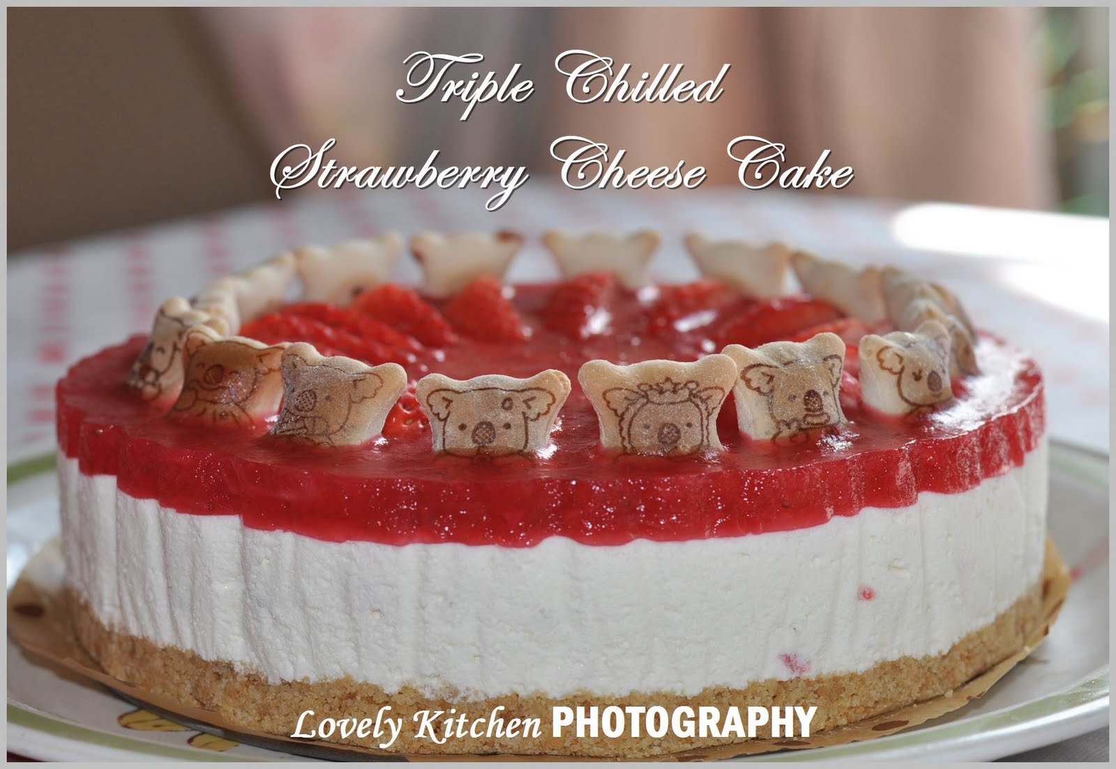 E-NA LOVELY KITCHEN ^_^: :-> Cheese Cake Deco