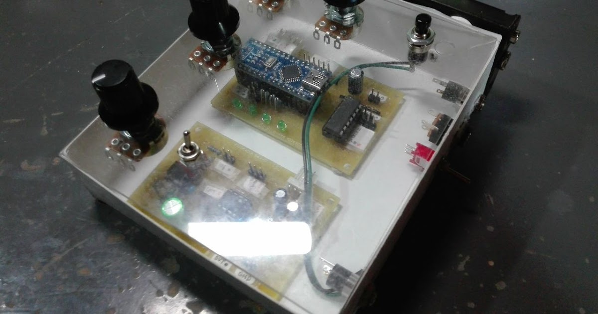 音源とオーディオの電子工作（予定）: Arduino LFO モックアップ作製