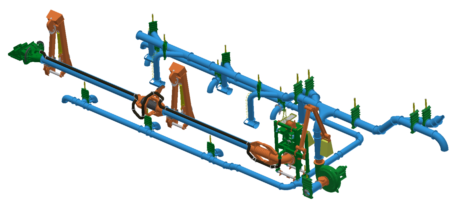 Dredge Yard: DREDGE YARD delivers dredge equipment for upgrading two TSHD