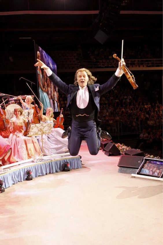 André Rieu Italian fan: Funny André Rieu