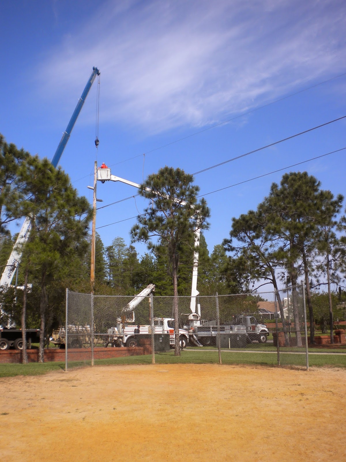 Commercial Truck Success Blog: Power Line Crew Uses Trucks to Reach For ...