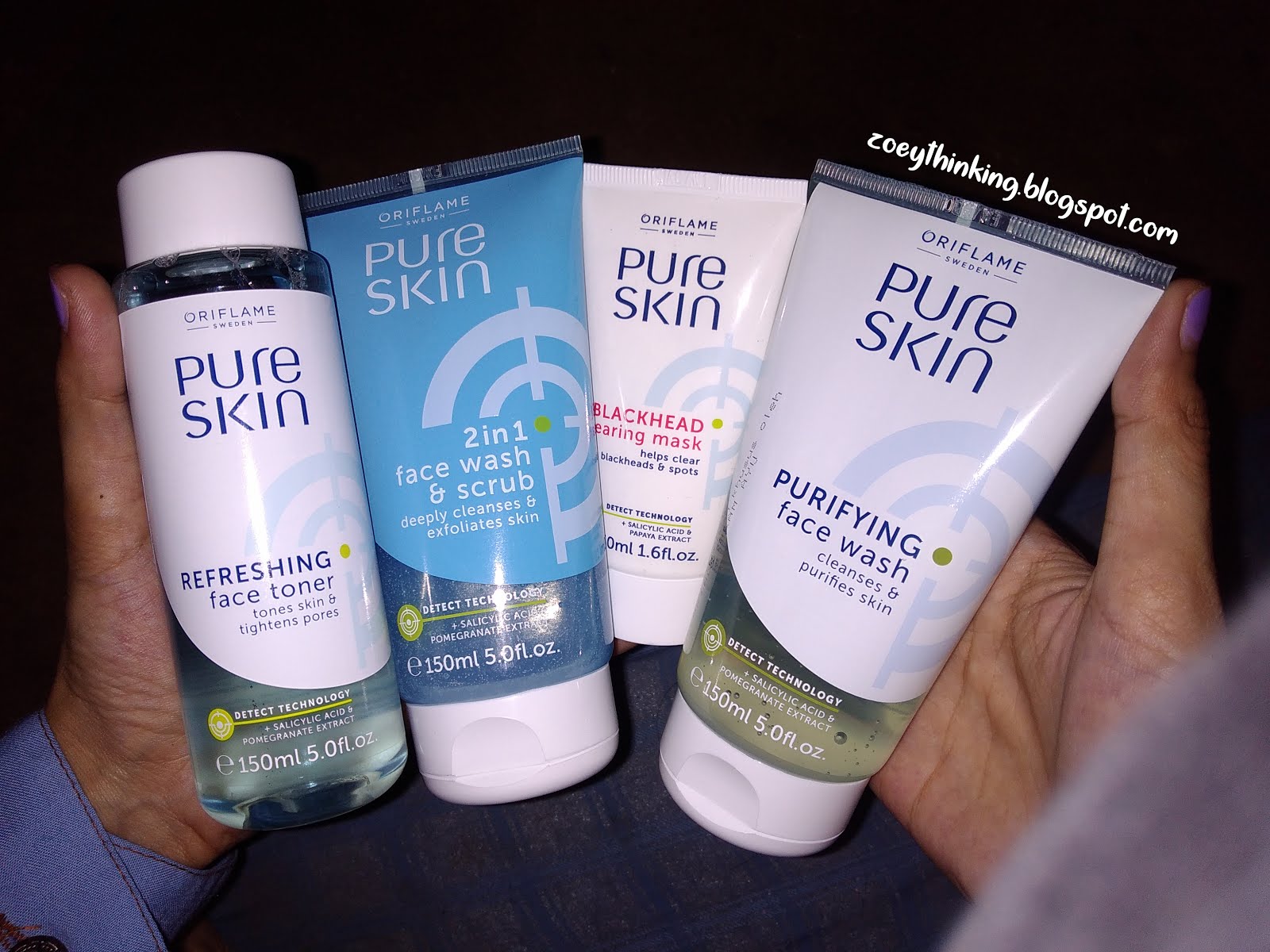 Review Pure Skin by Oriflame - Zoey Atea