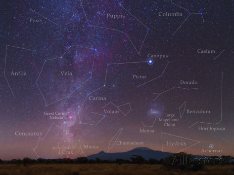 Acercar las estrellas: Canopus, la segunda estrella más brillante.