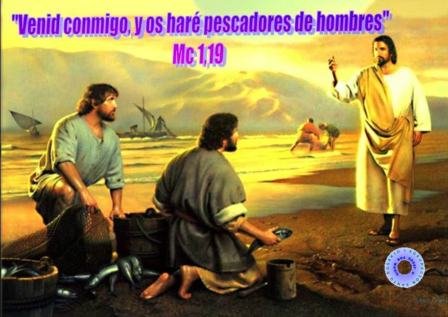 Amigos del Santo Rosario: Venid conmigo y os haré pescadores de hombres