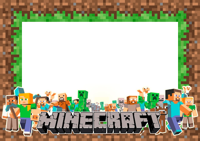 Artes da Festa: Molduras e Wallpaper do Minecraft