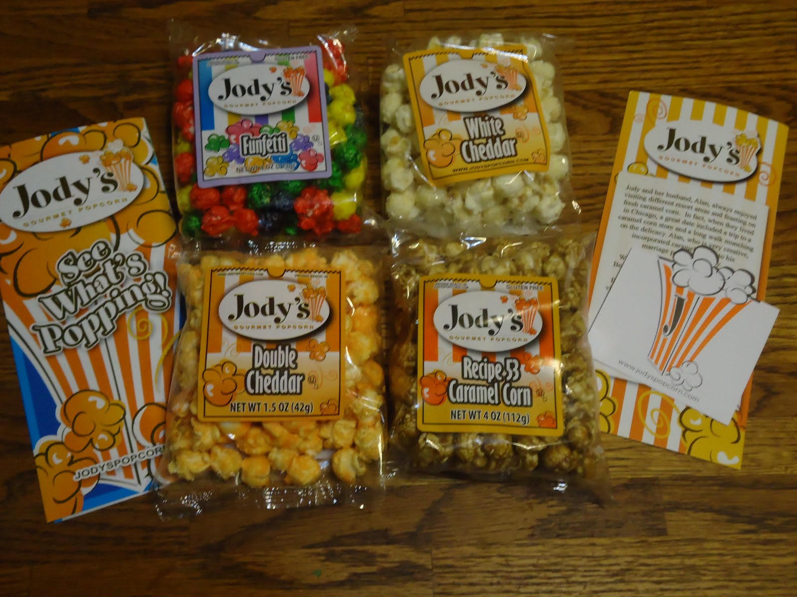 Fishful Thinking: Jody's Gourmet Popcorn Reveiw