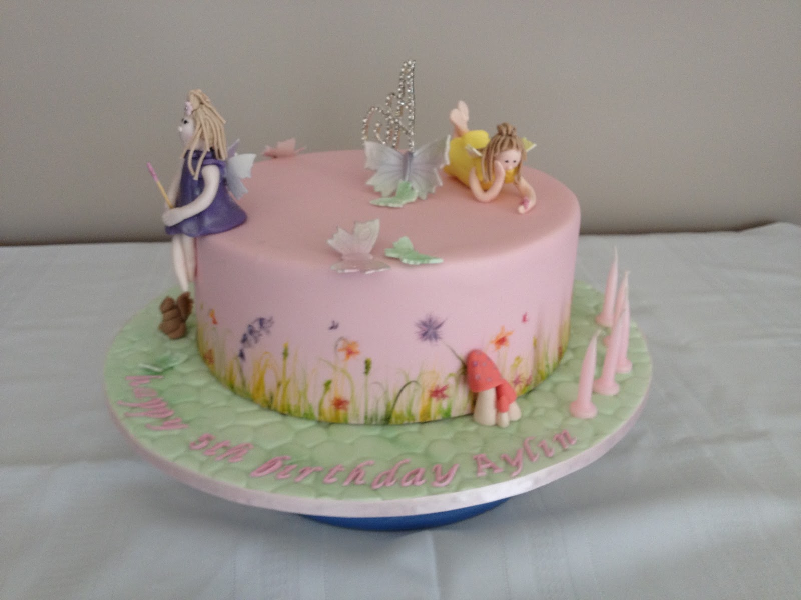 Birthday Cake For 5 Years Old Girl