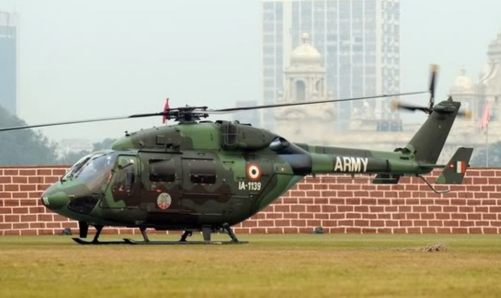 INDIA'S HOME GROWN MILITARY TECHNOLOGY: ALH DHRUV HELICOPTER