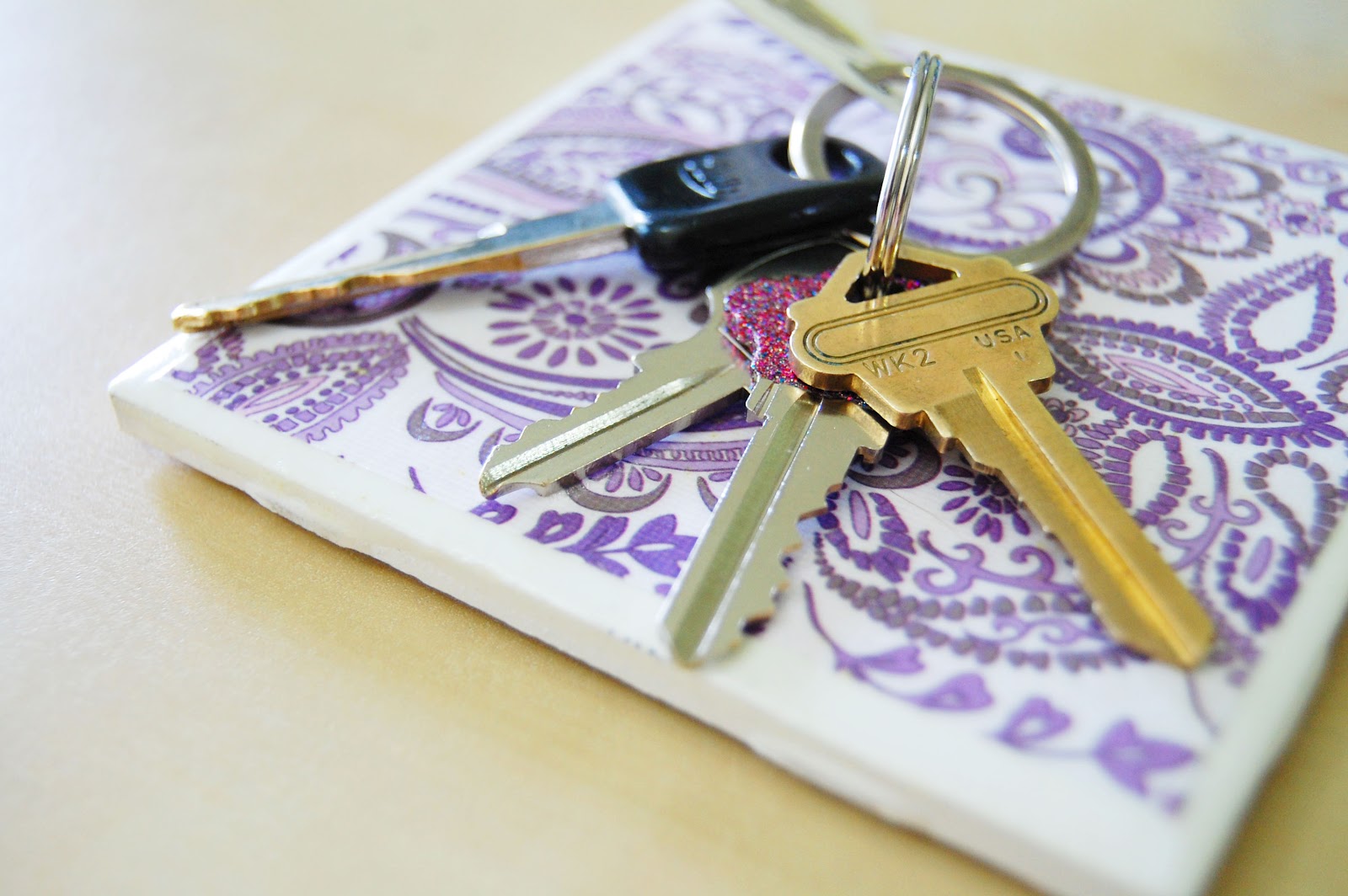 mon makes things: Pretty Keys: DIY