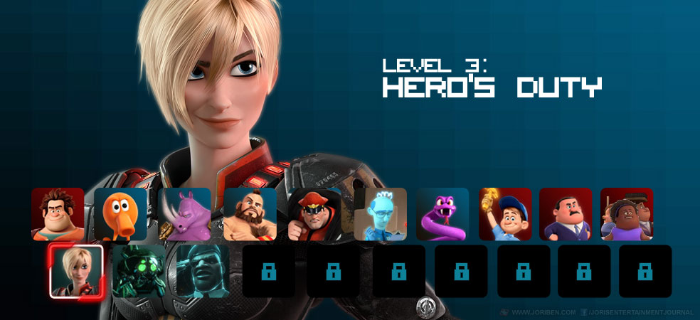 Wreck-it Ralph Character Roll Call: Level 3 - Hero's Duty | Jori's ...