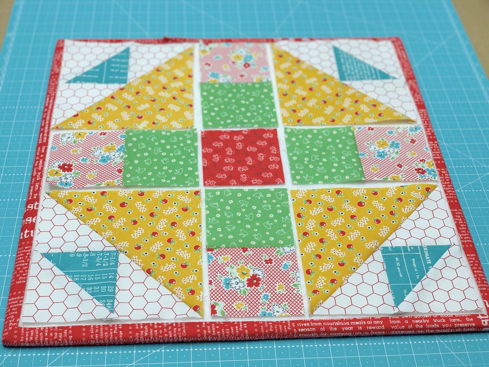 Bee In My Bonnet: Vintage Block Along - Week 19 - Picnic Block!!