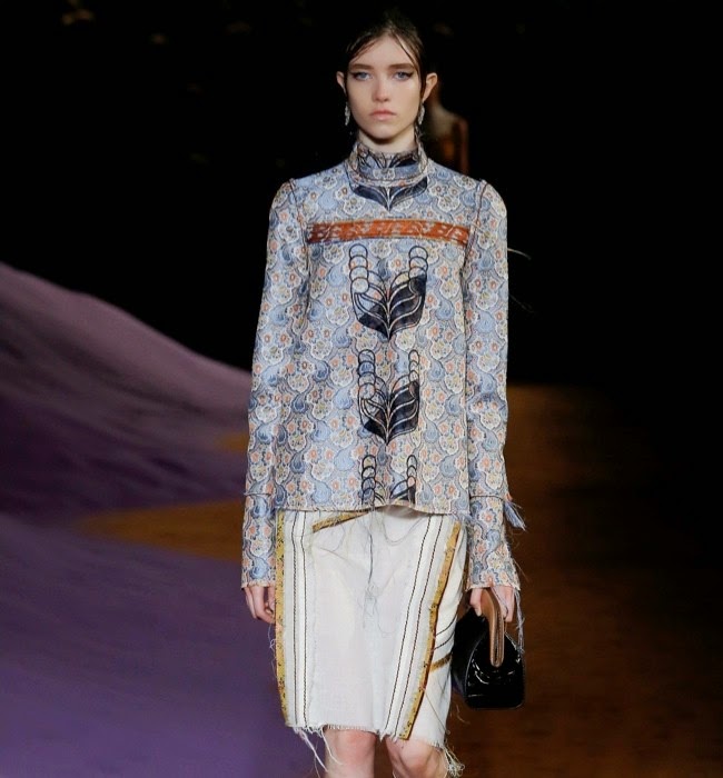 Prada presents a sumptuous Spring/Summer 2015 Collection
