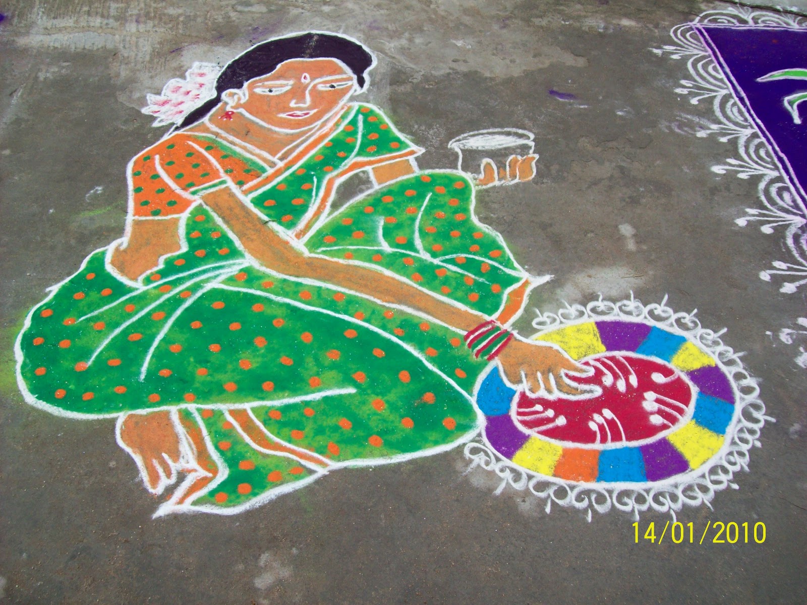 Hobby Crafts :): sankranthi rangoli