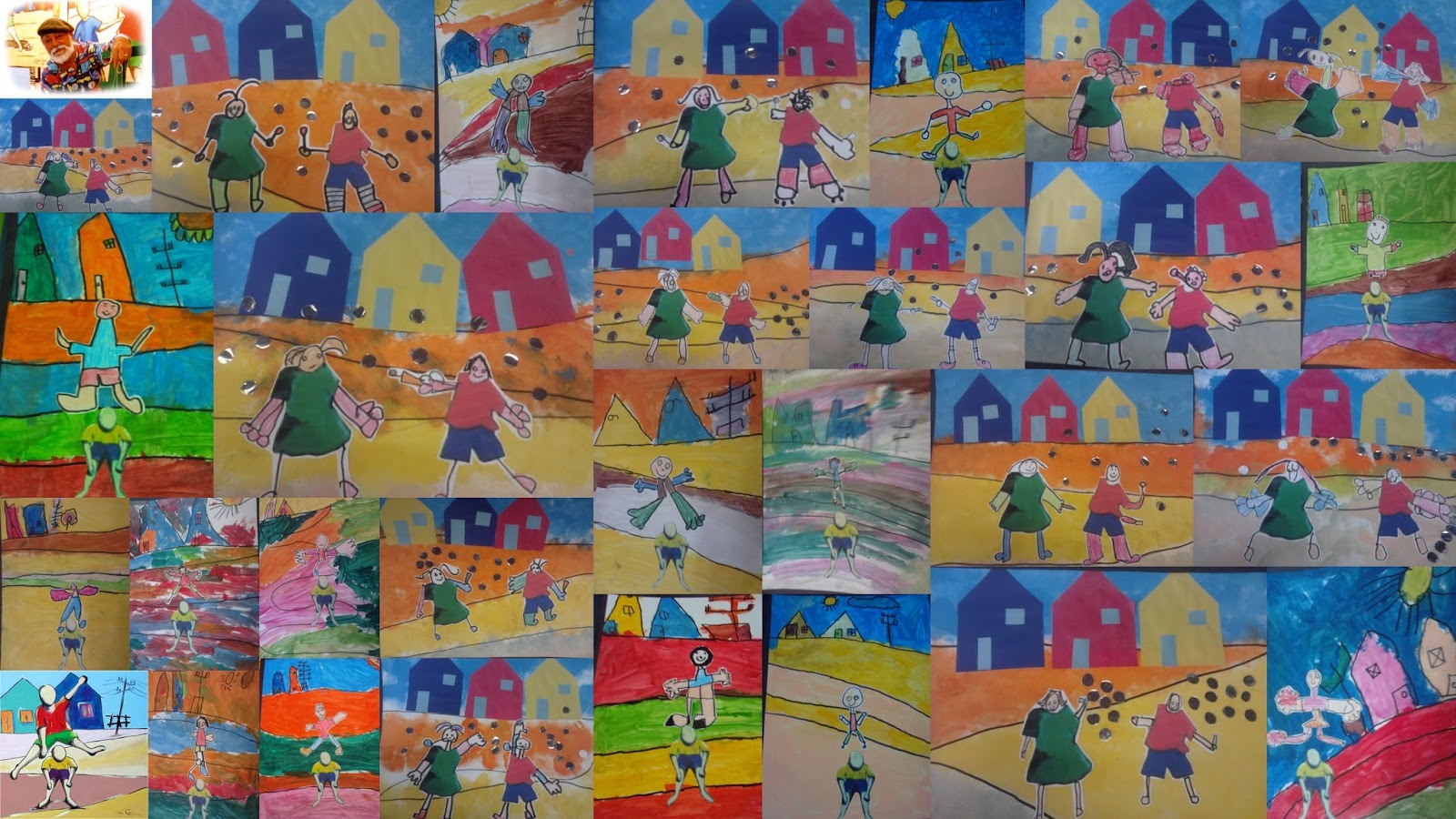 PROFESSORA ALINE RICARDO: Releitura de obras do pintor Ivan Cruz