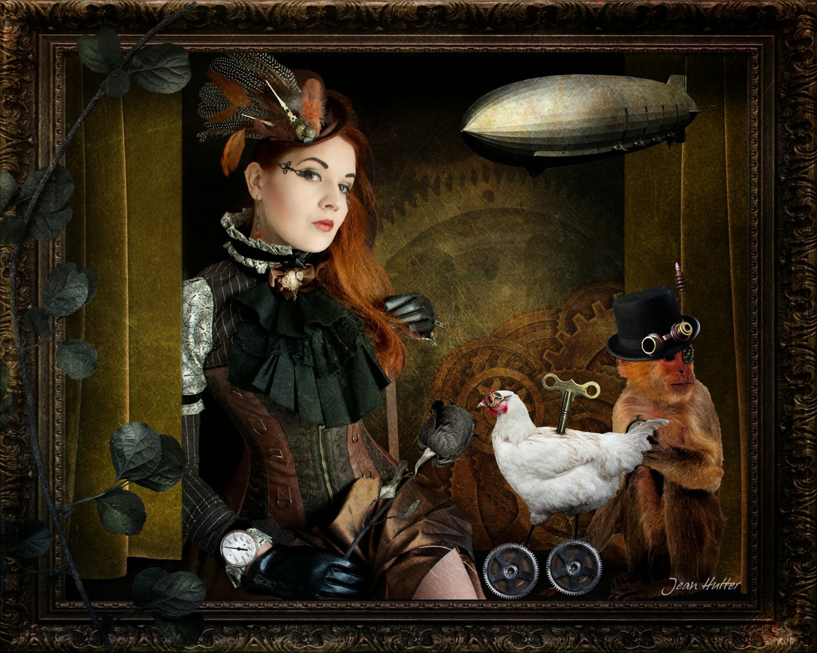 Jean Hutter - Digital Views: Steampunk Portrait