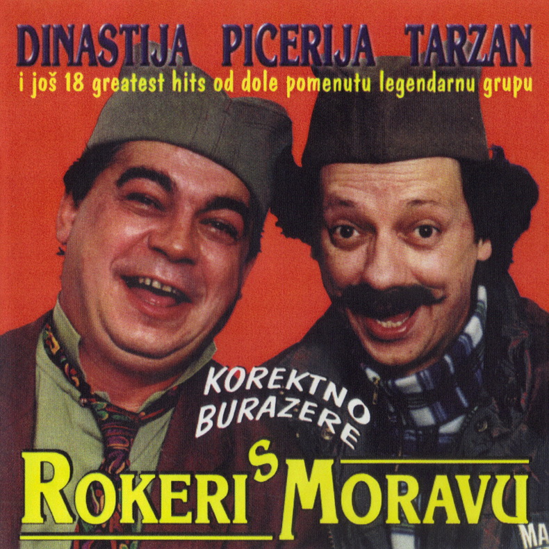 MUZIKA BALKANA - BALKAN MUSIC: ROKERI s MORAVU - Korektno burazere