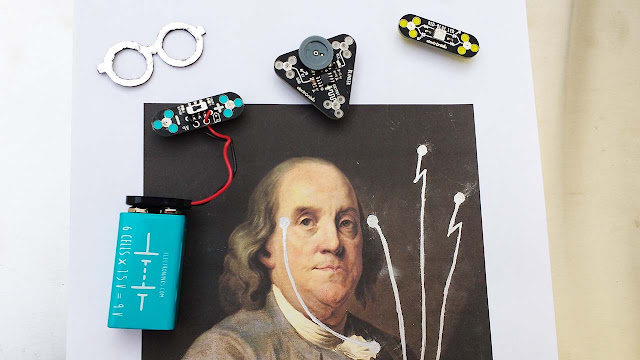 Benjamin Franklin Lightning Project with Circuit Scribe | Tech Age Kids ...