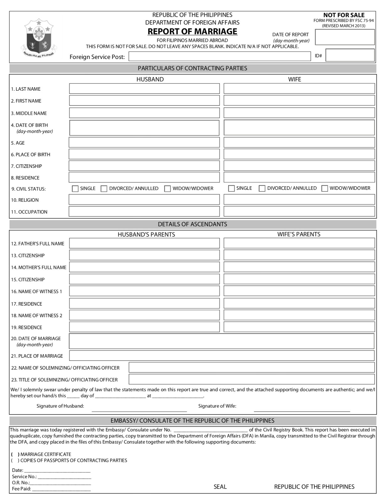 Heart to Heart: Pinoy Mixed Marriage: Requirements and Legal Procedures ...
