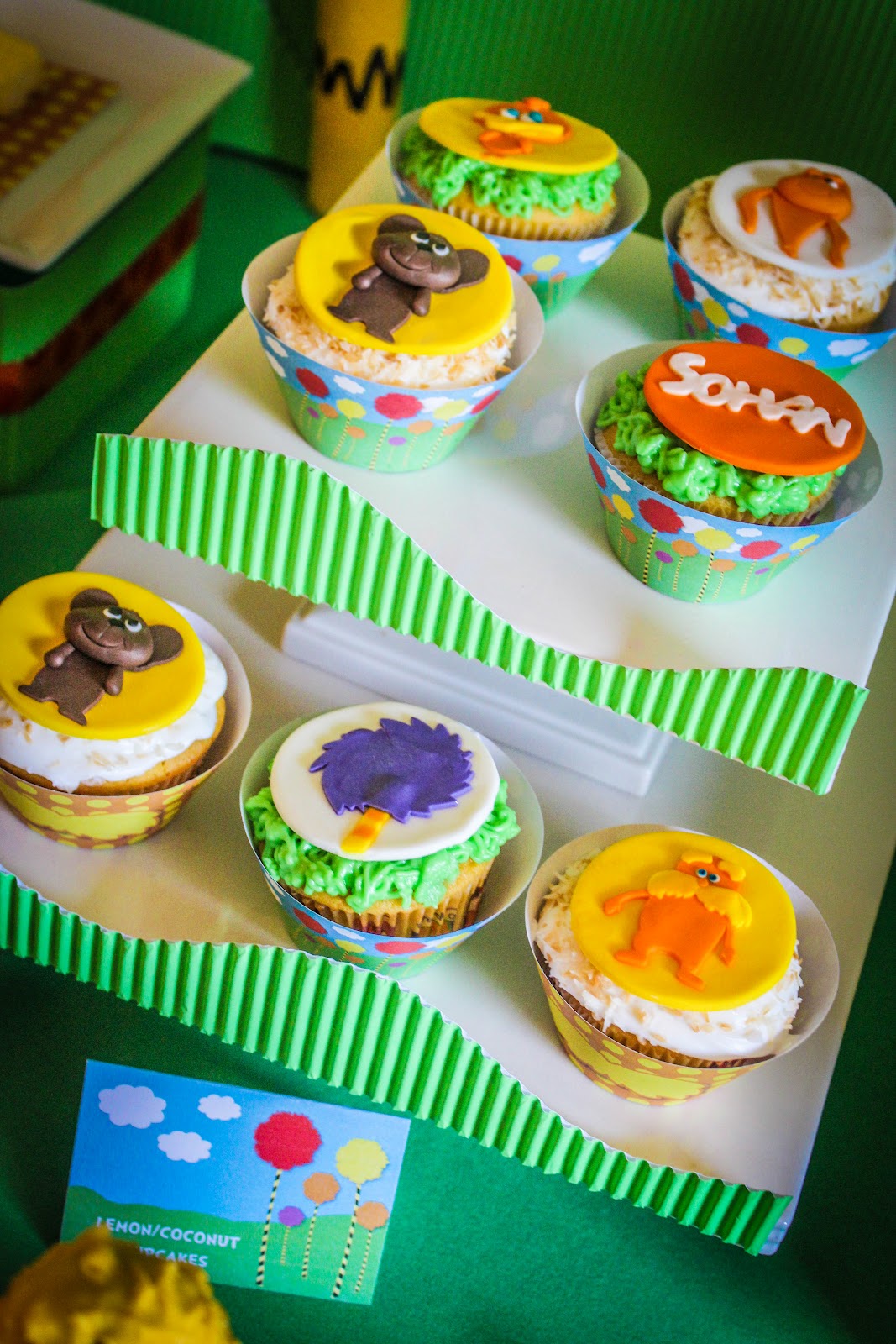 The Party Wall: The Lorax Party (Part 1): The Dessert Table, Food & Drinks