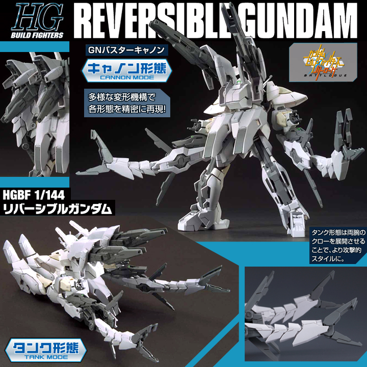 HobbyKid: HGBF 1/144 Reversible Gundam