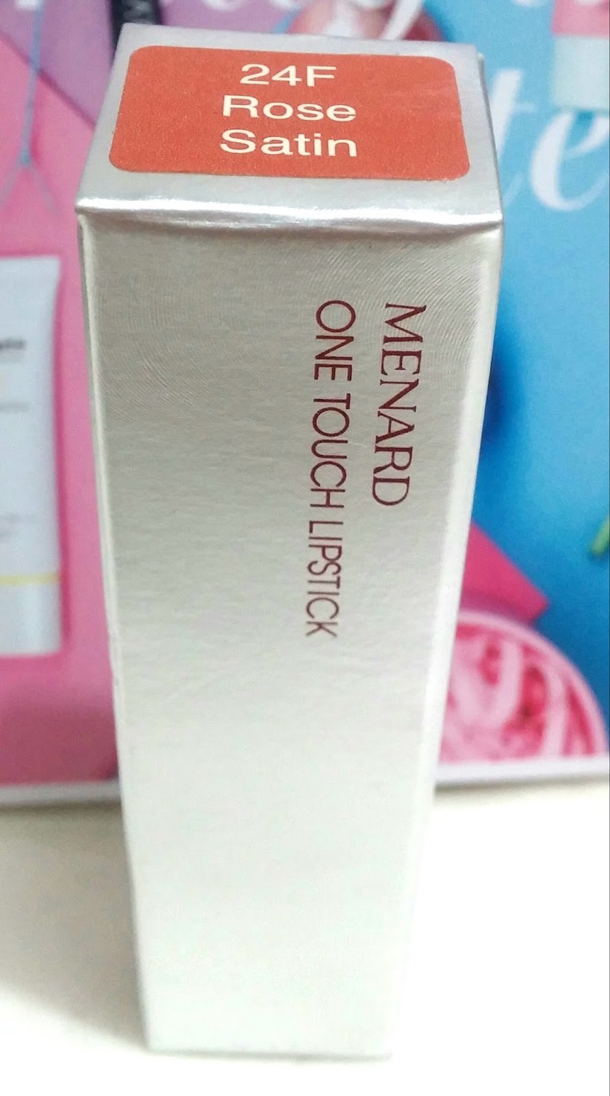 Menard Stream One Touch Lipstick S #24F Rose Satin - WateryScenery